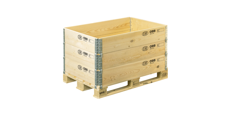 ÖBB desarrolla una cajon plegable de madera intercambiable bajo la ...